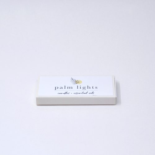 Customized Match Box Online | Natural Wood Matchsticks | Palm Lights